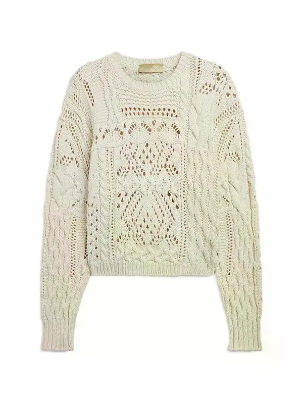 Momoni Martinez Mixed Stitches Sweater