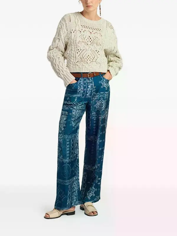 Momoni Martinez Mixed Stitches Sweater