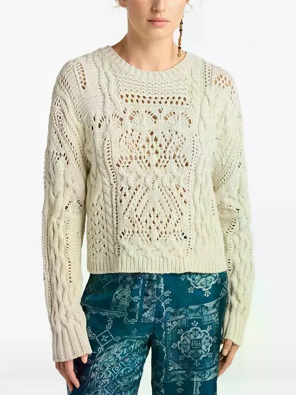 Momoni Martinez Mixed Stitches Sweater