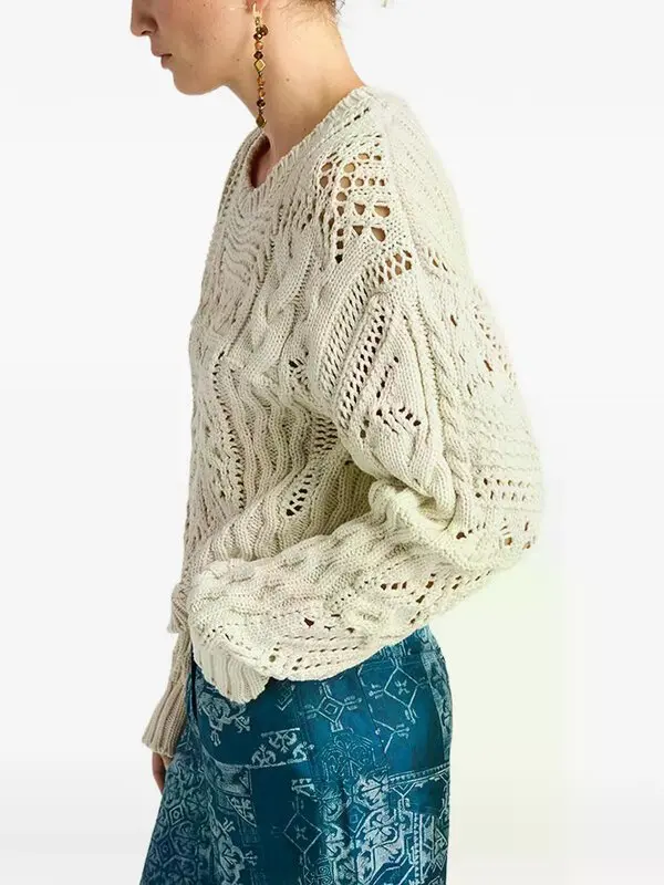 Momoni Martinez Mixed Stitches Sweater