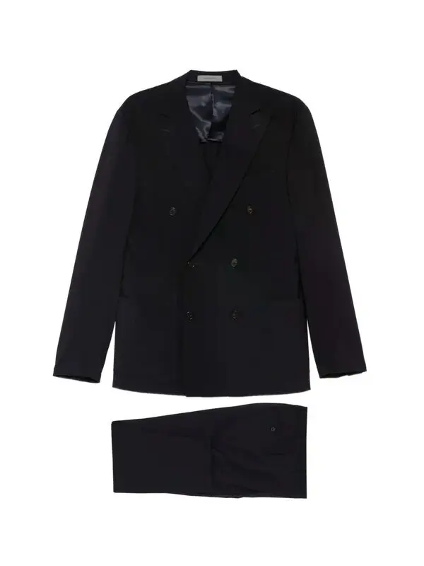 Corneliani Peak-lapel Double-breasted Suit