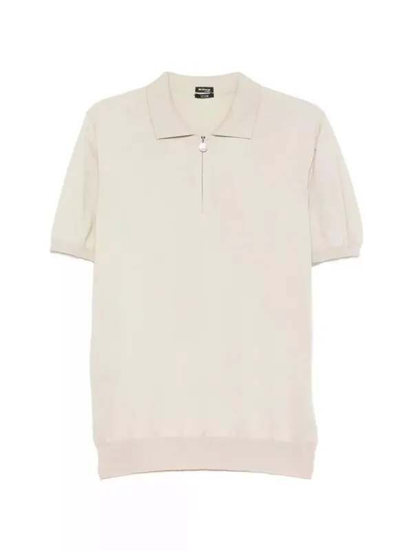 Kiton Zip-up Polo Shirt