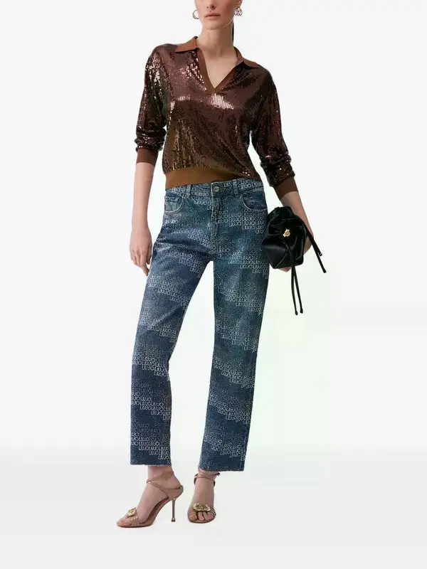 Liu Jo V-neck Sweater - Brown
