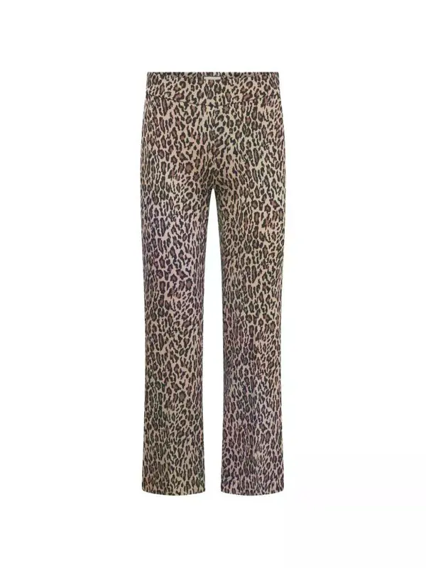 Seductive Animal-print Trousers