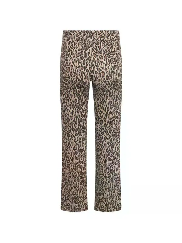 Seductive Animal-print Trousers