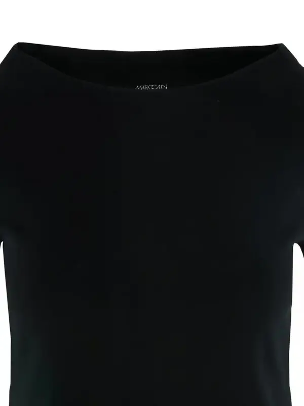 MARCCAIN Boat-neck T-shirt - Black