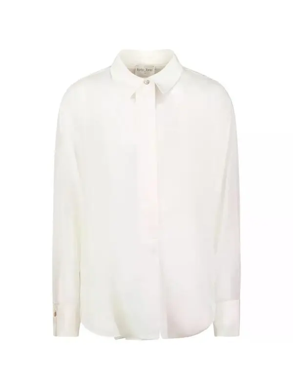 FORTE_FORTE Button-fastening Shirt
