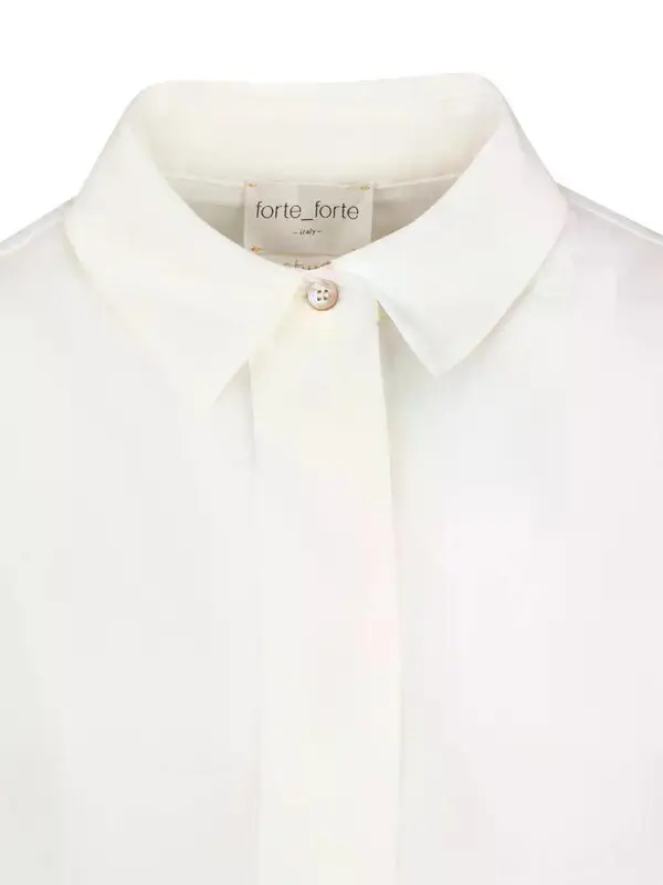 FORTE_FORTE Button-fastening Shirt