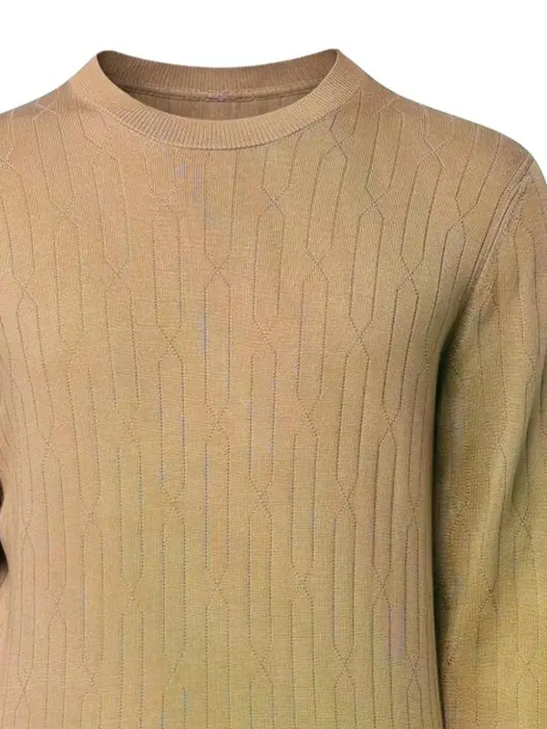 BOSS Textured Knit Sweater