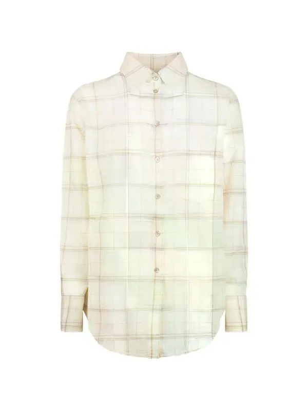 FORTE_FORTE Checked Shirt