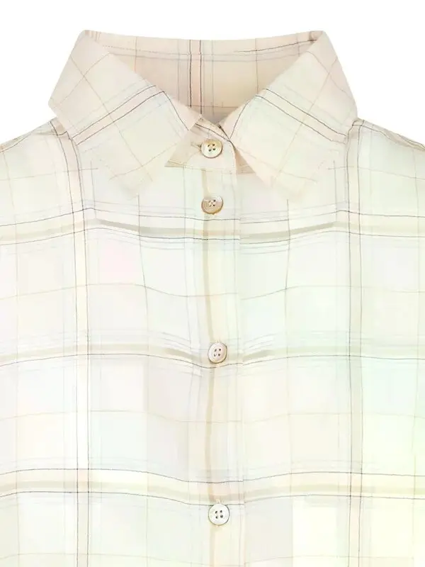 FORTE_FORTE Checked Shirt