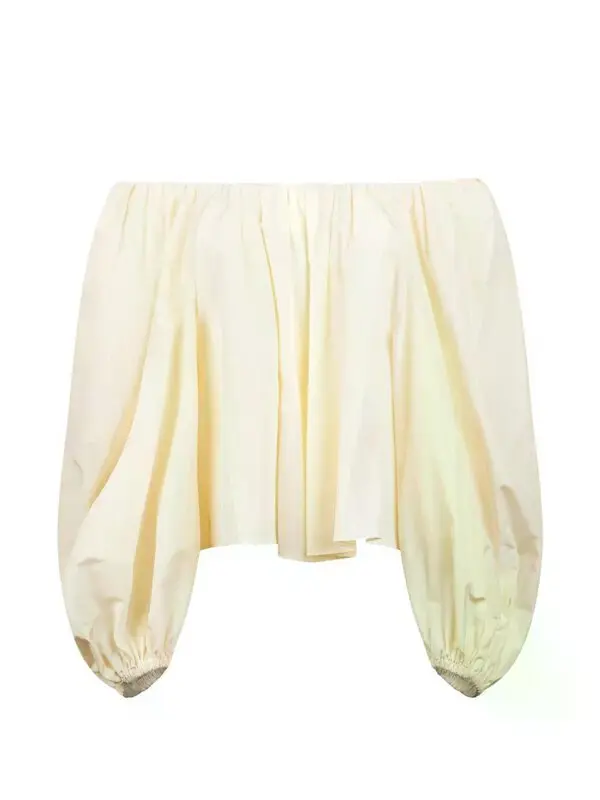 FORTE_FORTE Off-shoulder Top - Neutrals
