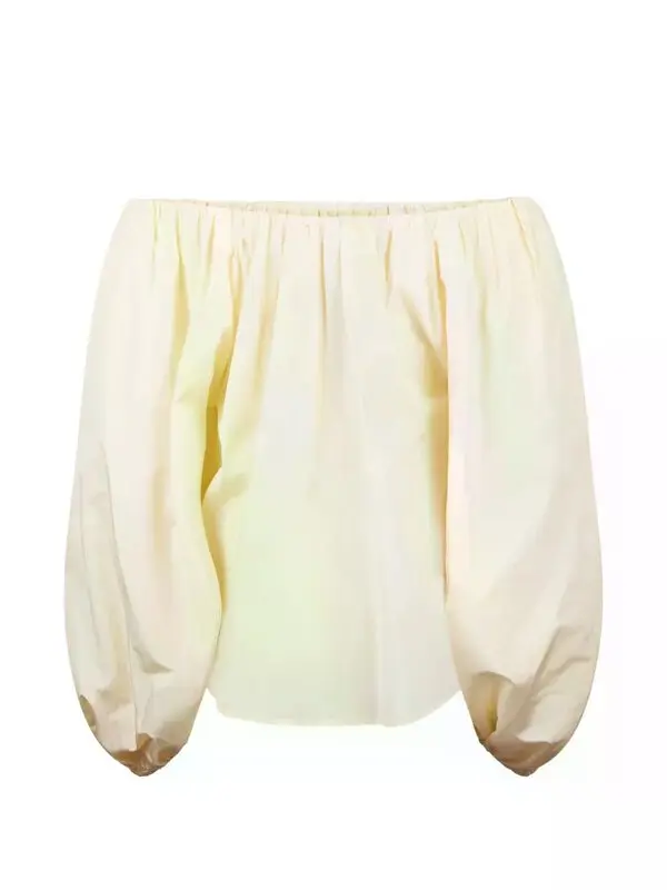 FORTE_FORTE Off-shoulder Top - Neutrals
