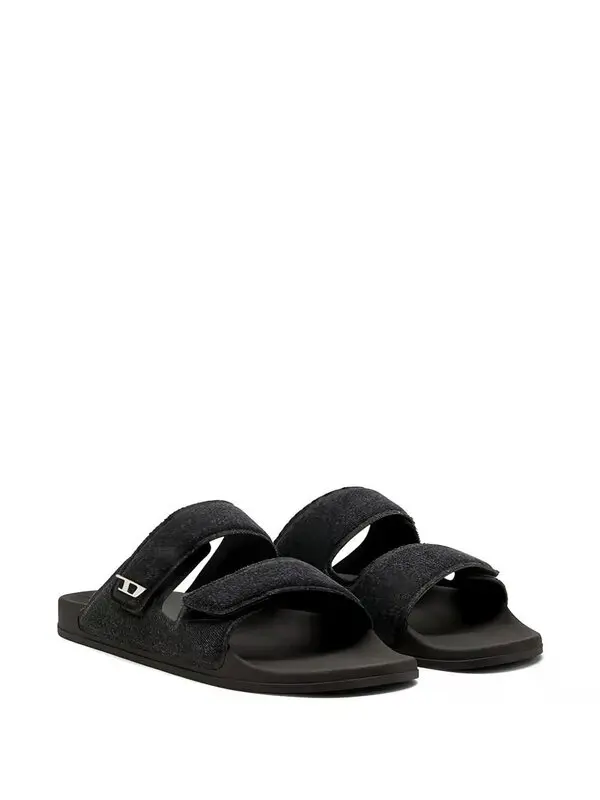DIESEL Logo Strap Sandals