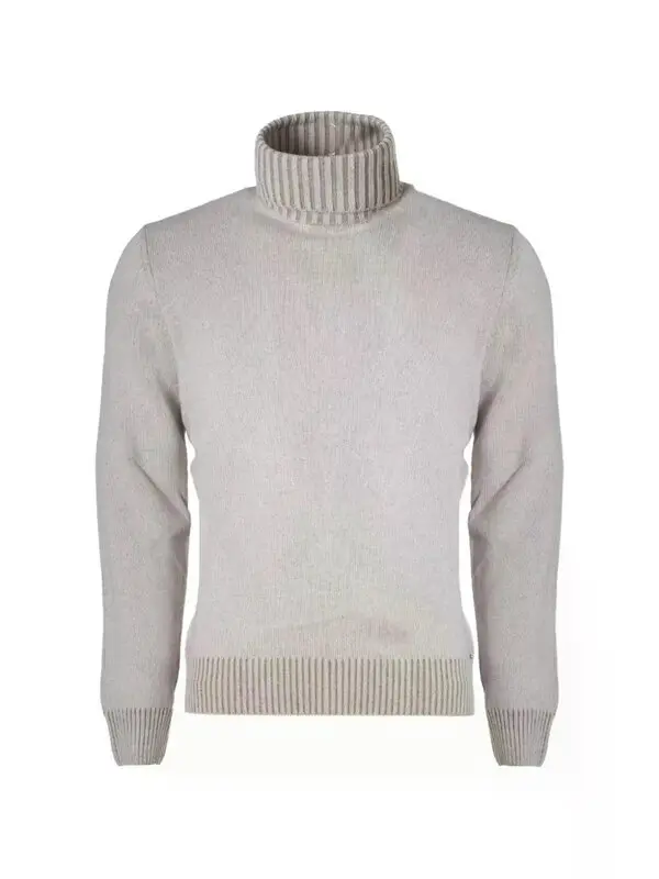 GRAN SASSO Ribbed Roll-neck Sweater