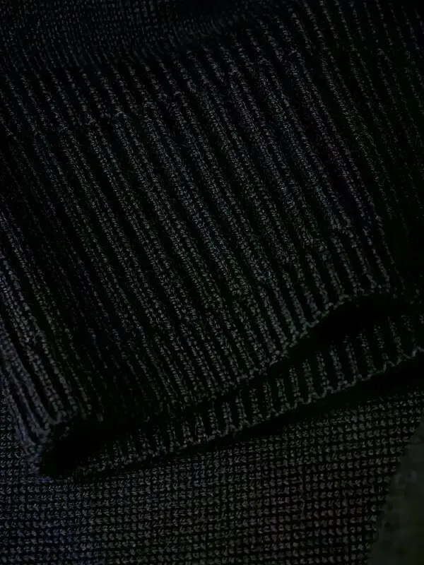 Paul Smith Zip Mock-neck Wool Sweater