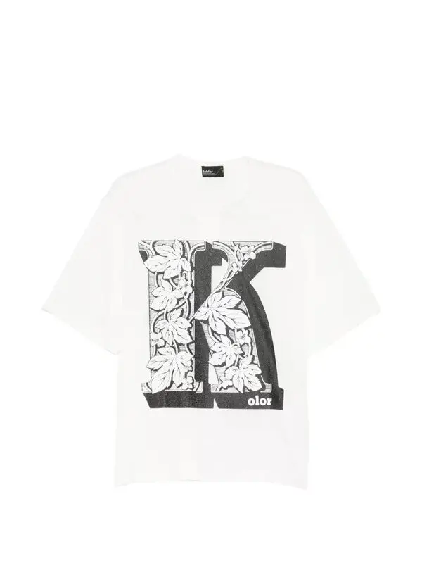 Kolor Logo-print T-shirt - White