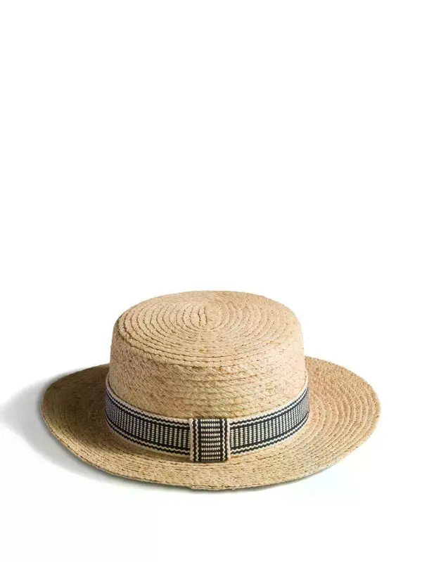 Miu Miu Raffia Hat - Neutrals