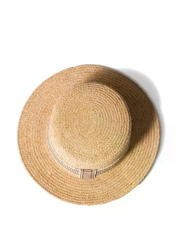 Miu Miu Raffia Hat - Neutrals