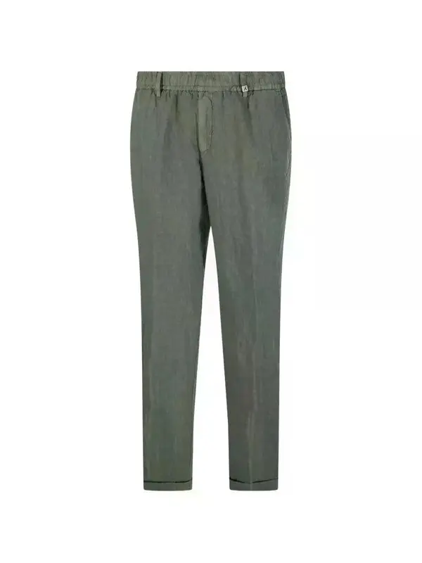 MYTHS Elasticated-waistband Trousers - Green