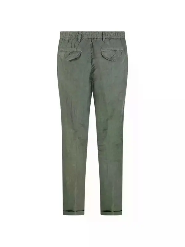 MYTHS Elasticated-waistband Trousers - Green