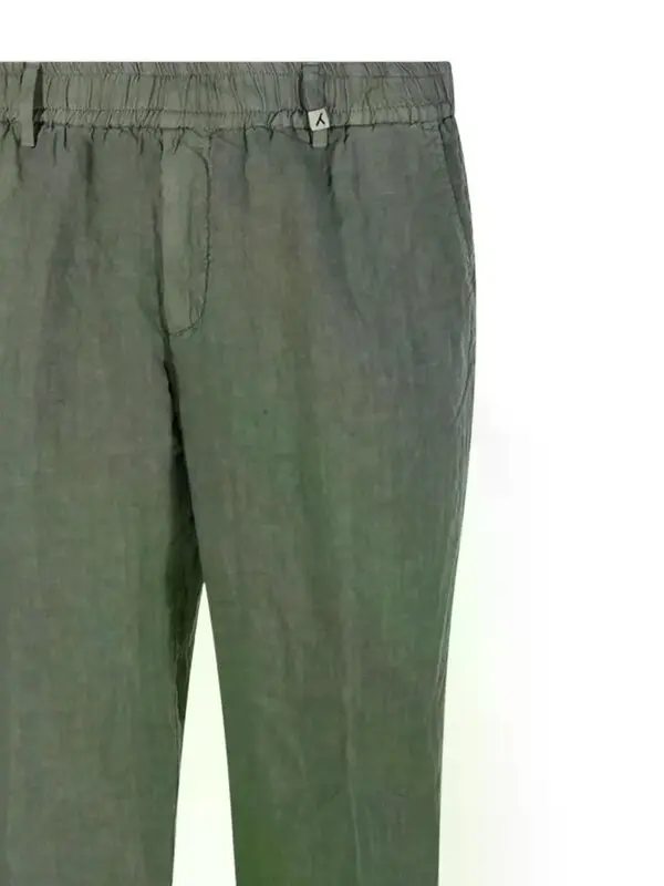 MYTHS Elasticated-waistband Trousers - Green
