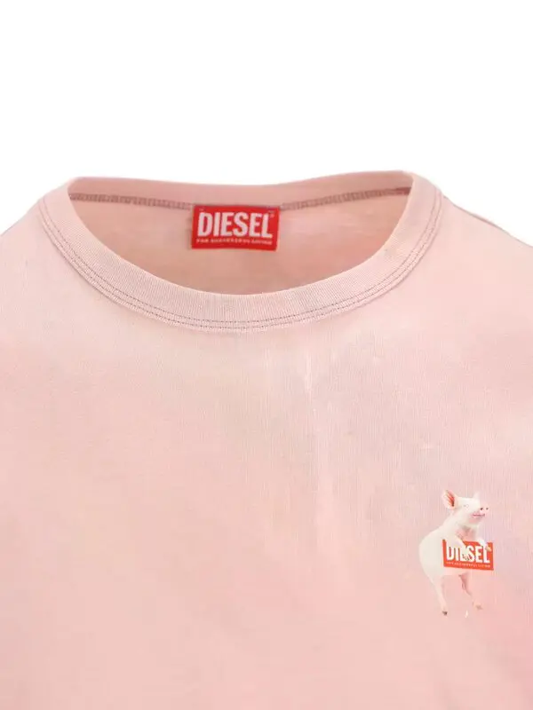DIESEL Graphic Crew-neck T-shirt