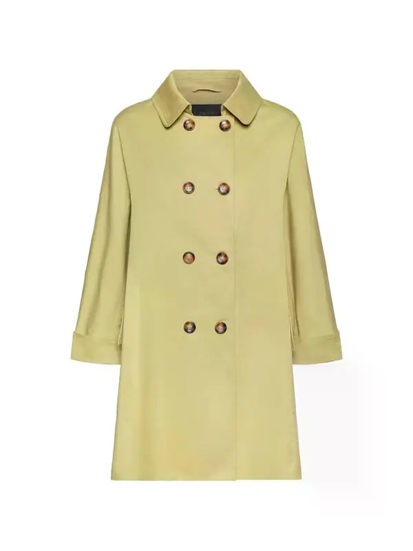 ELENA MIRO` Gabardine Trench Coat