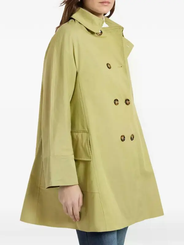ELENA MIRO` Gabardine Trench Coat