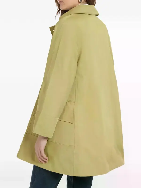 ELENA MIRO` Gabardine Trench Coat