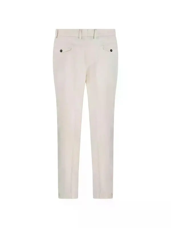 SANTANIELLO Belt-loop Trousers - Neutrals