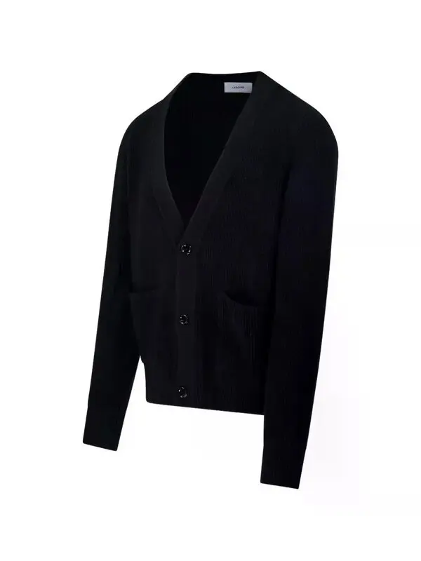 LARDINI Buttoned V-neck Cardigan