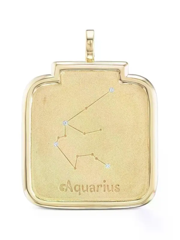 Sorellina Diamond Aquarius Zodiac Pendant