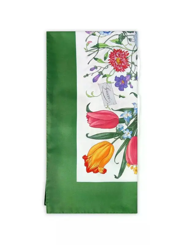 Gucci Floral-print Scarf