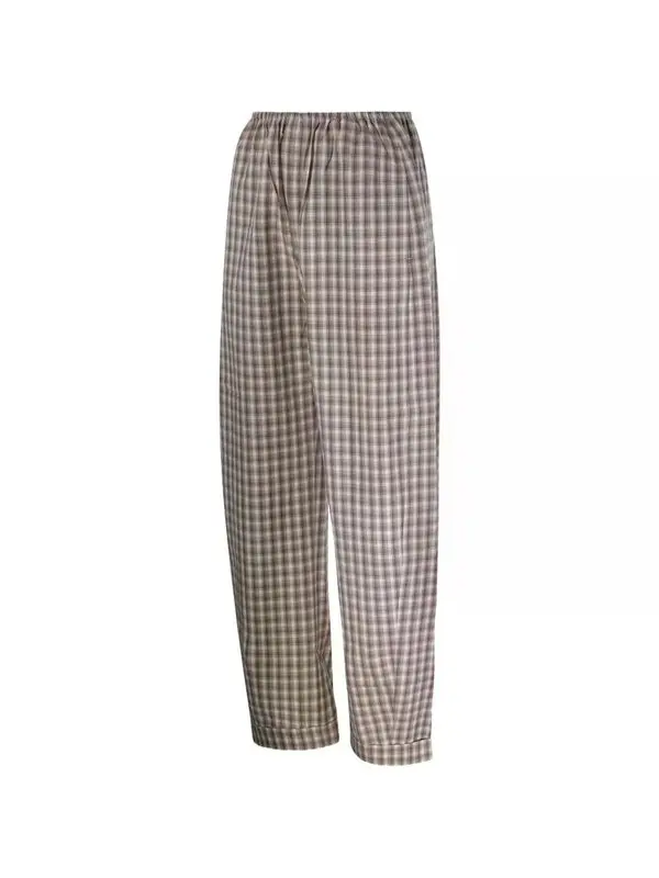 Nanushka Check Trousers