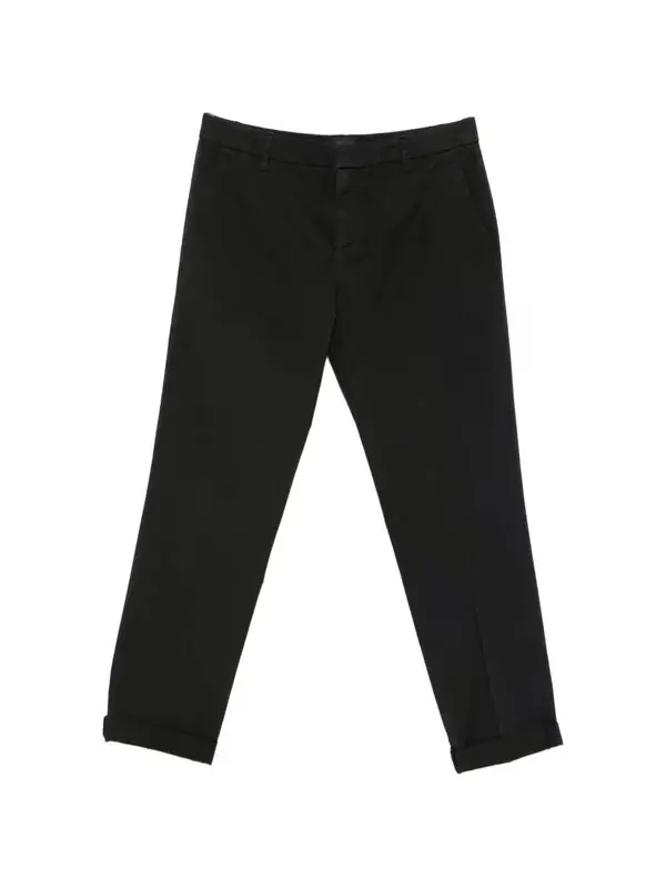 DONDUP Cuffed Trousers - Black