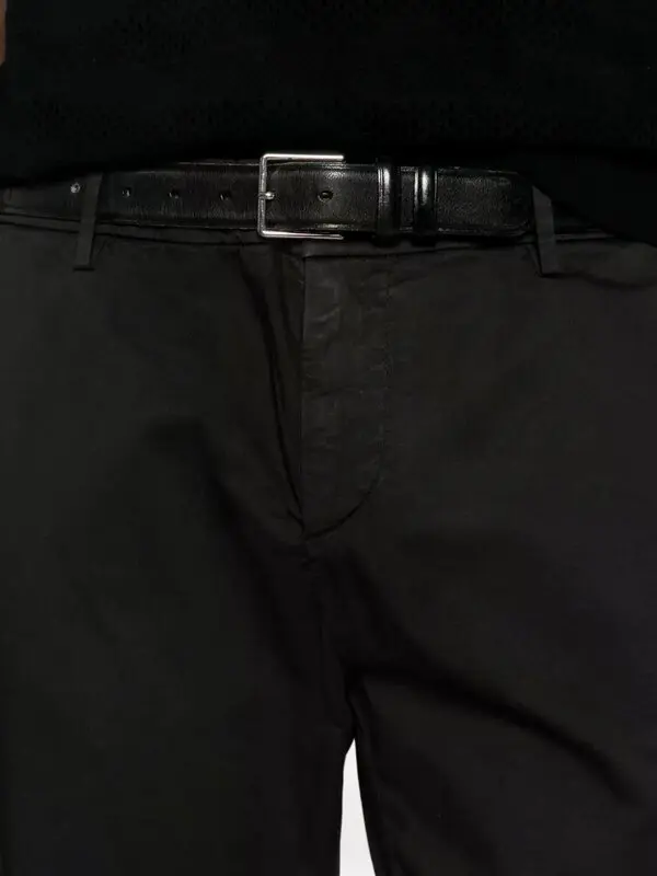 DONDUP Cuffed Trousers - Black