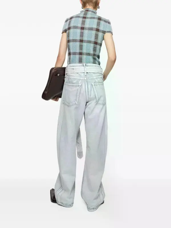 Acne Studios Belted Jeans - Blue