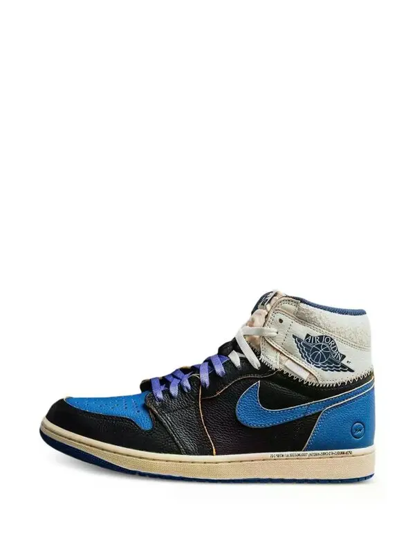JORDAN Air 1 High-top Sneakers - Black