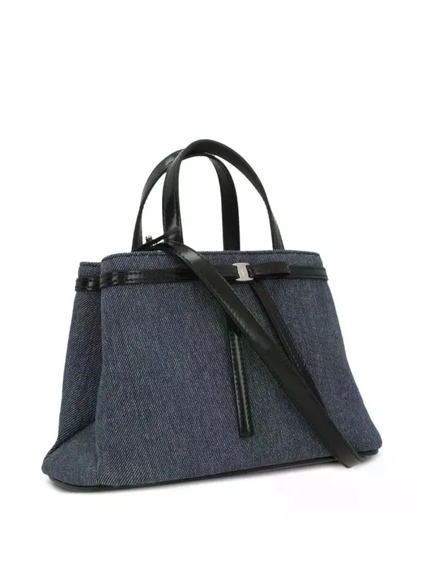 FERRAGAMO Mini Tote Bag With Bow Detail