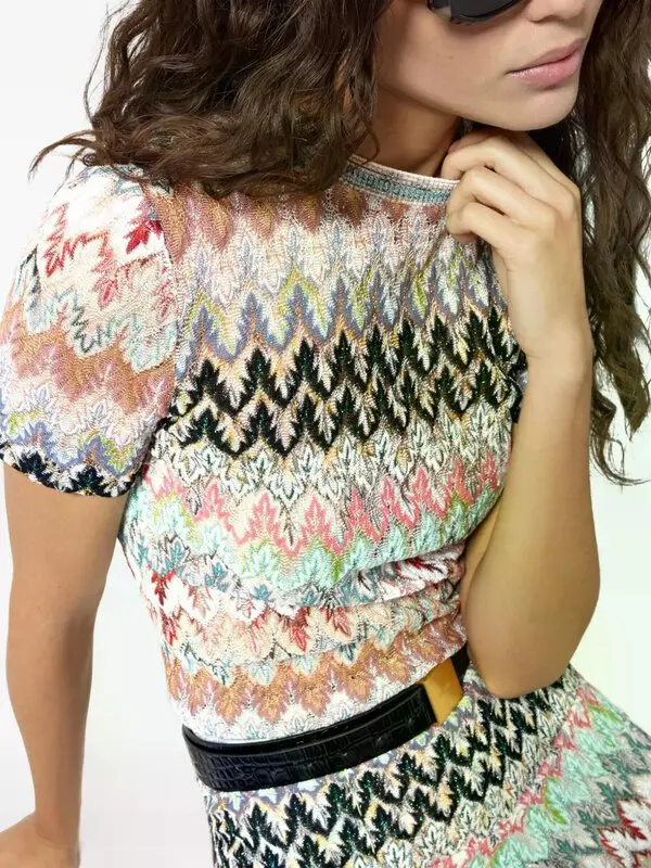 Missoni Zig-zag Knit Top