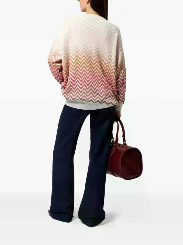 Missoni V-neck Chevron Knitwear