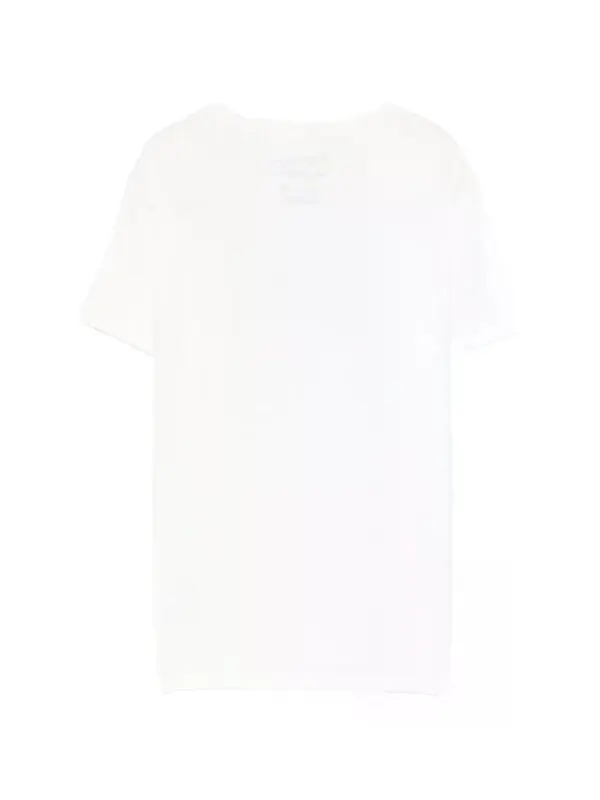 MC2 SAINT BARTH Logo Flock T-shirt