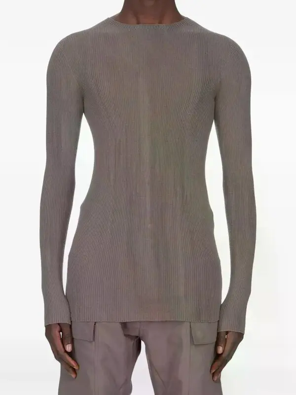Rick Owens Ribbed Crewneck Sweater