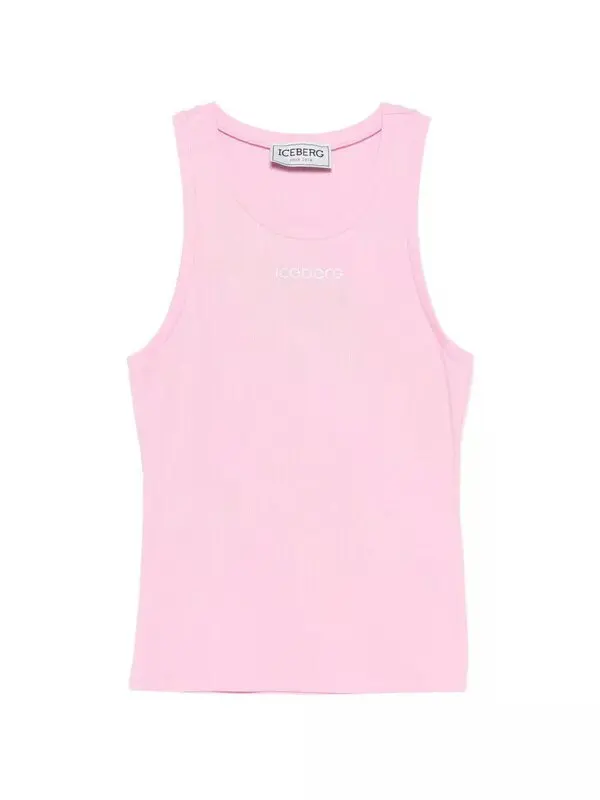 Iceberg Ribbed Knit Top