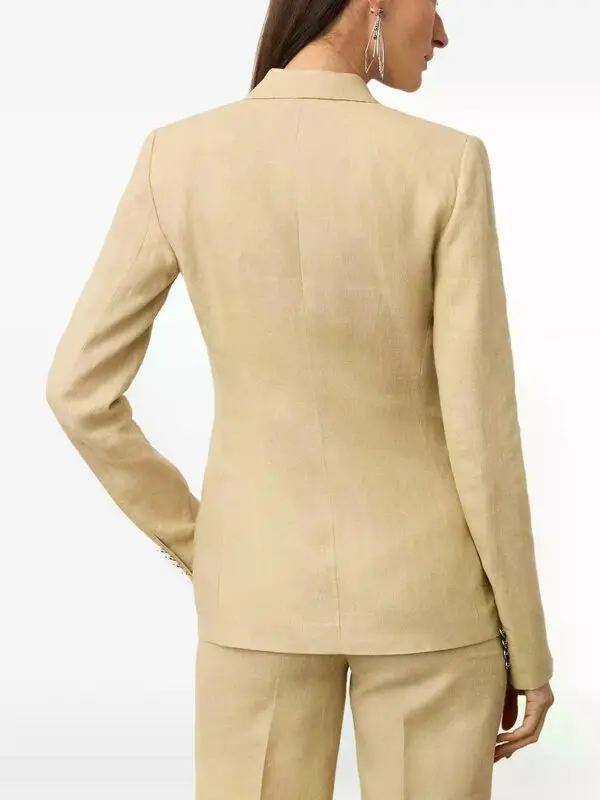 Ralph Lauren Parker Flapped Linen Jacket