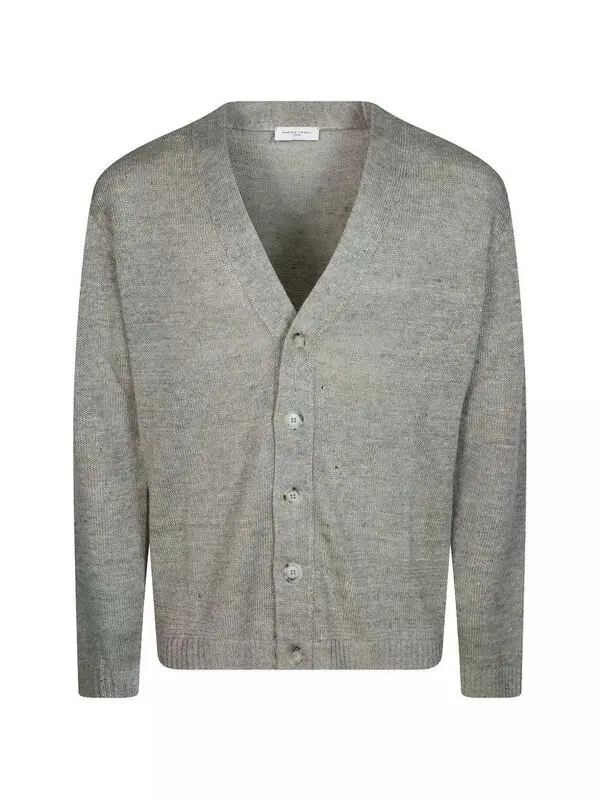 DANIELE FIESOLI Buttoned V-neck Cardigan - Grey