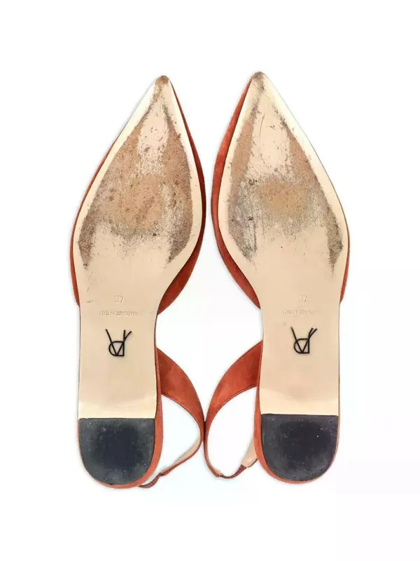 PAUL ANDREW Rhea Slingback Flat Pumps