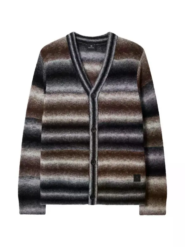 Paul Smith Striped V-neck Cardigan