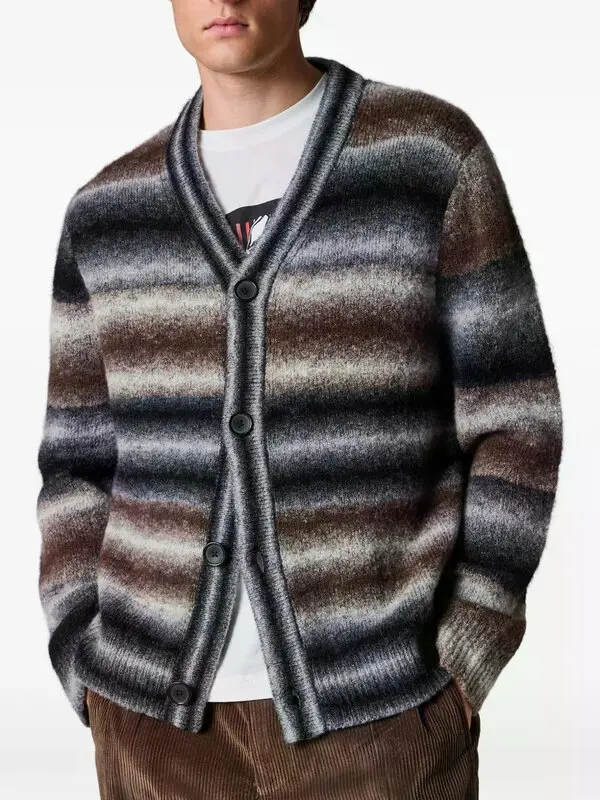Paul Smith Striped V-neck Cardigan